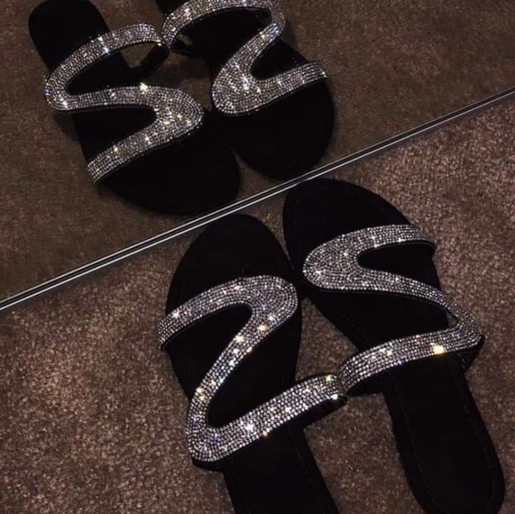 Shoes | Bling Sandals | Poshmark